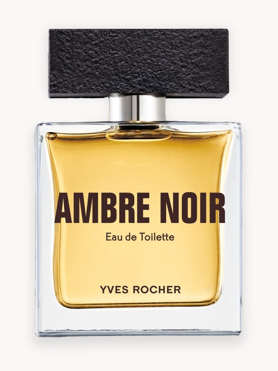 Yves Rocher Туалетная Вода для мужчин Ambre Noir, 50 мл