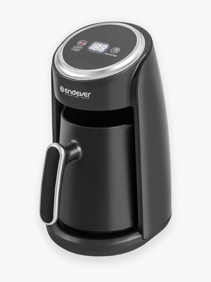 Кофеварка электрическая / турка для кофе Endever Costa-1016, 600 Вт, 0,3 литра, 4 порции