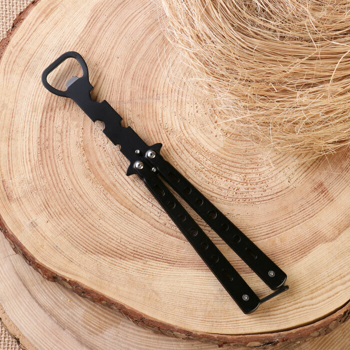 Мультитул складной с открывалкой и шестигранниками, 21 см