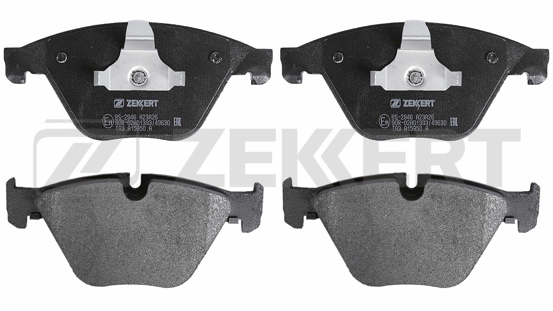 Колодки тормозные дисковые передние для БМВ 5, 6, 7 BS-2946 ZEKKERT