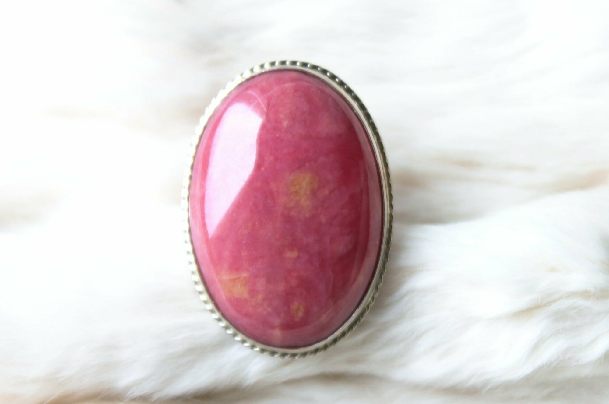 Кольцо, родонит