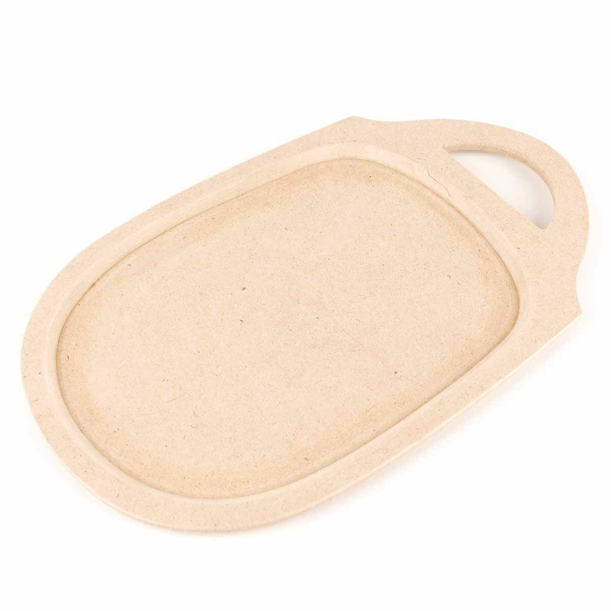 Сухарница без росписи, Ведёрко, МДФ, 18x29x1 см