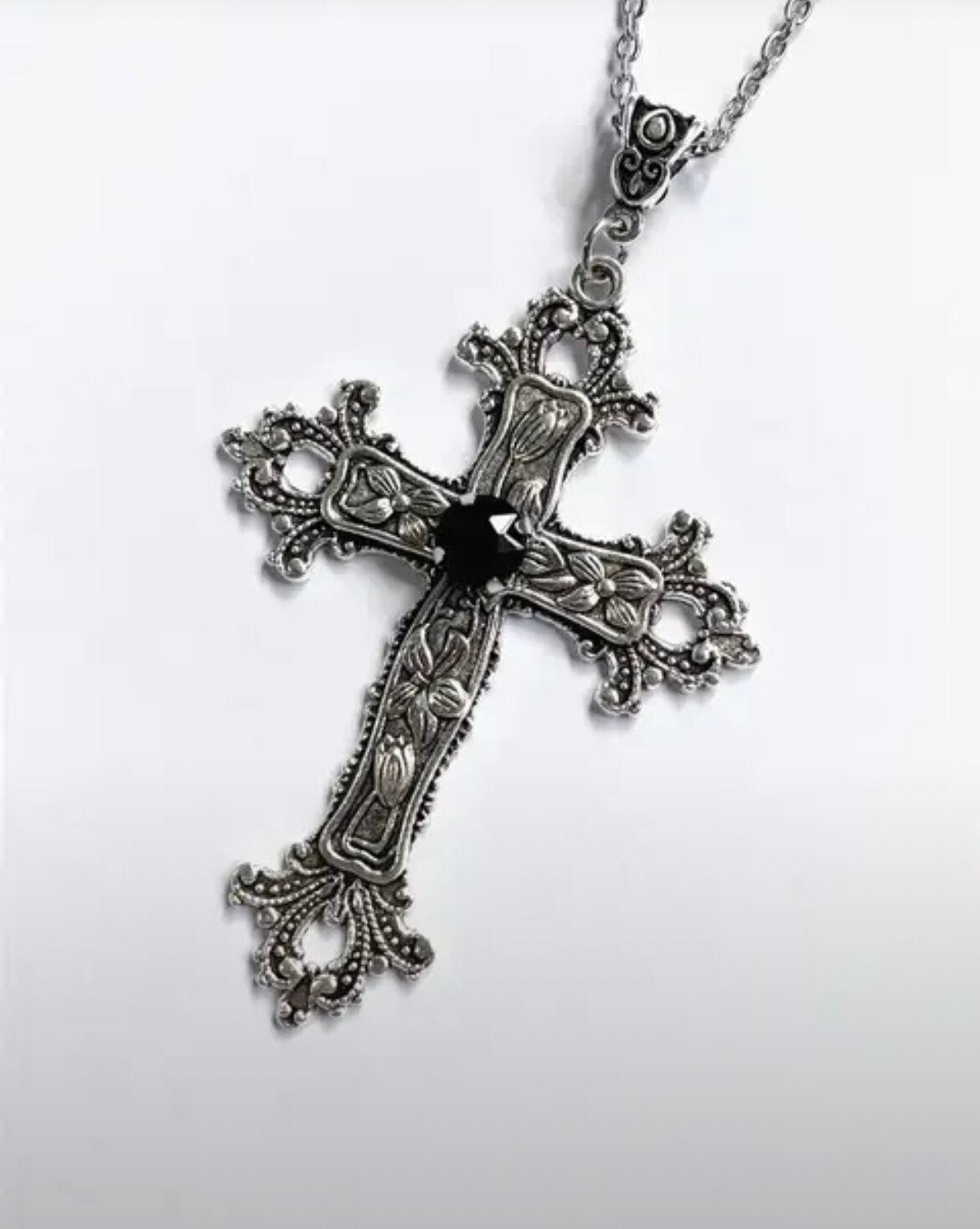 Крестик, искусственный камень