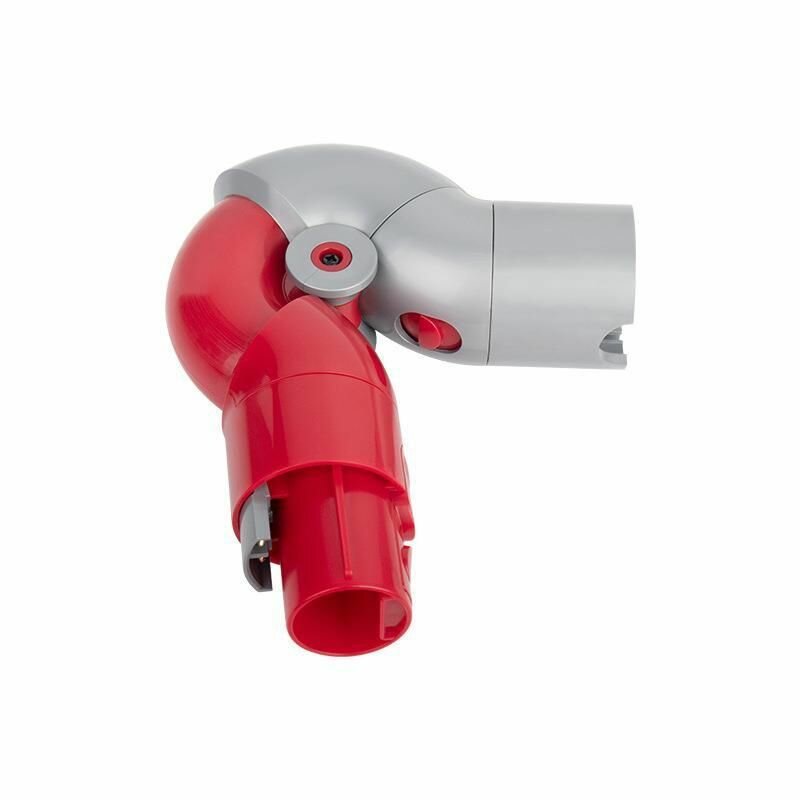 Поворотный адаптер для пылесосов Dyson V7 V8 V10 V11 V15. Верхнее поворотное колено для уборки под мебелью.
