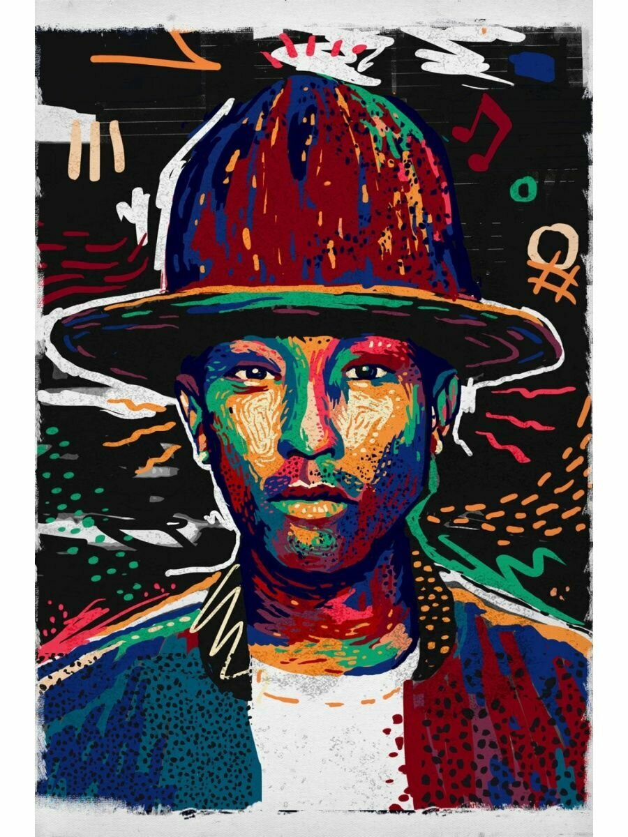 Постер "Pharrell Williams. Hip-Hop"