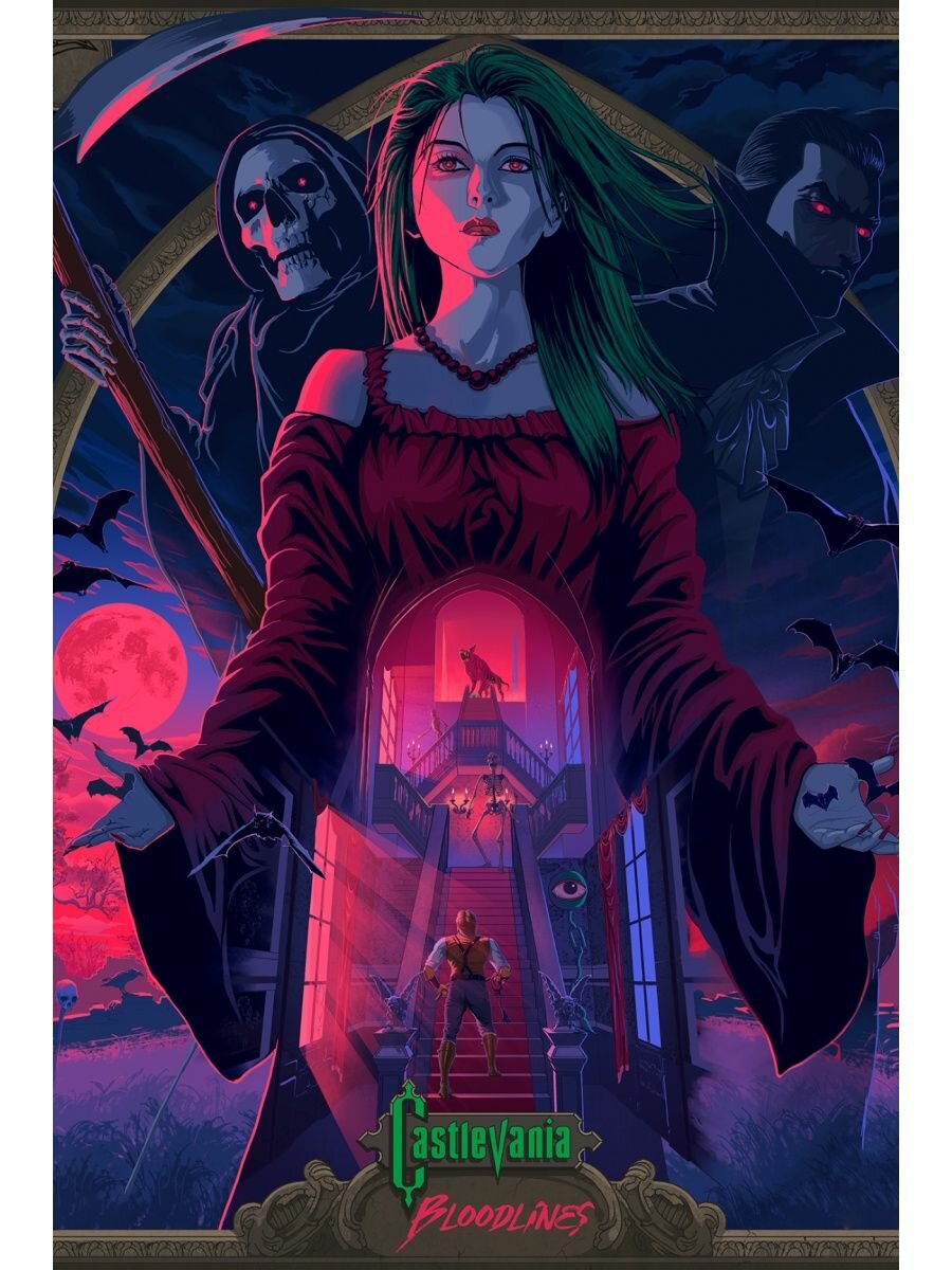 Постер "CastleVania. Bloodlines"