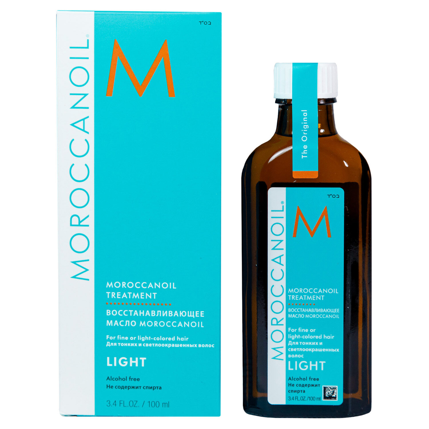 Масло для волос MOROCCANOIL LIGHT, для тонких светлых волос, восстанавливающее, 100 мл