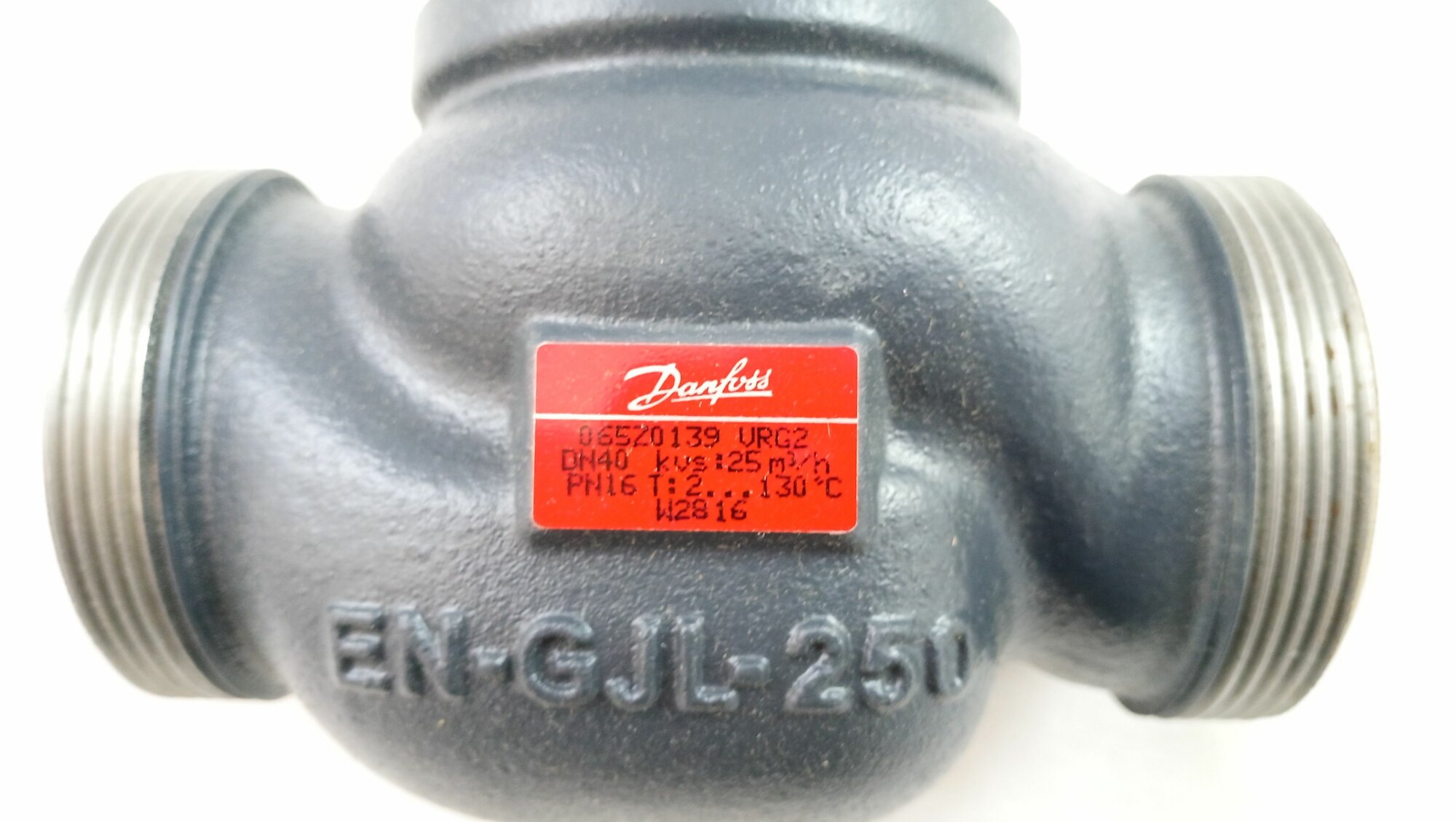 Danfoss 065Z0139 - VRG2 Клапан регулирующий, с наружной резьбой Ду 40 Kv 25,0 м3/ч