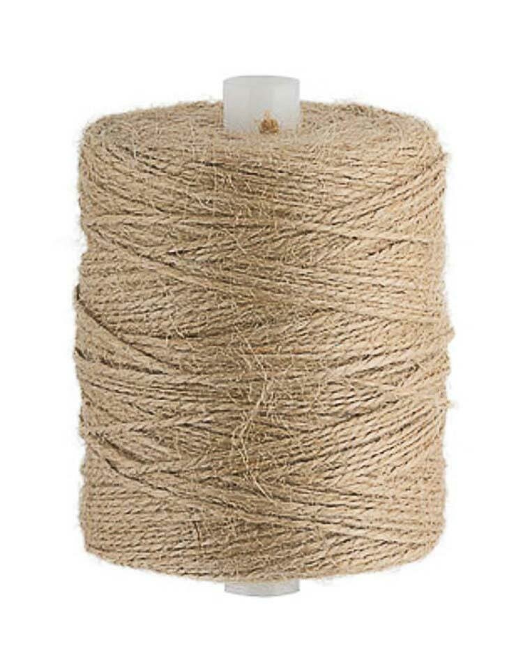Нитки джутовые Д3 100% джут 1 мм 200 м 219 я