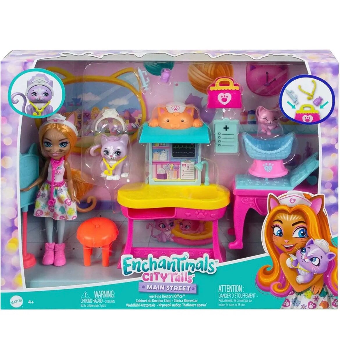 Набор игровой Enchantimals Кабинет врача HLH22