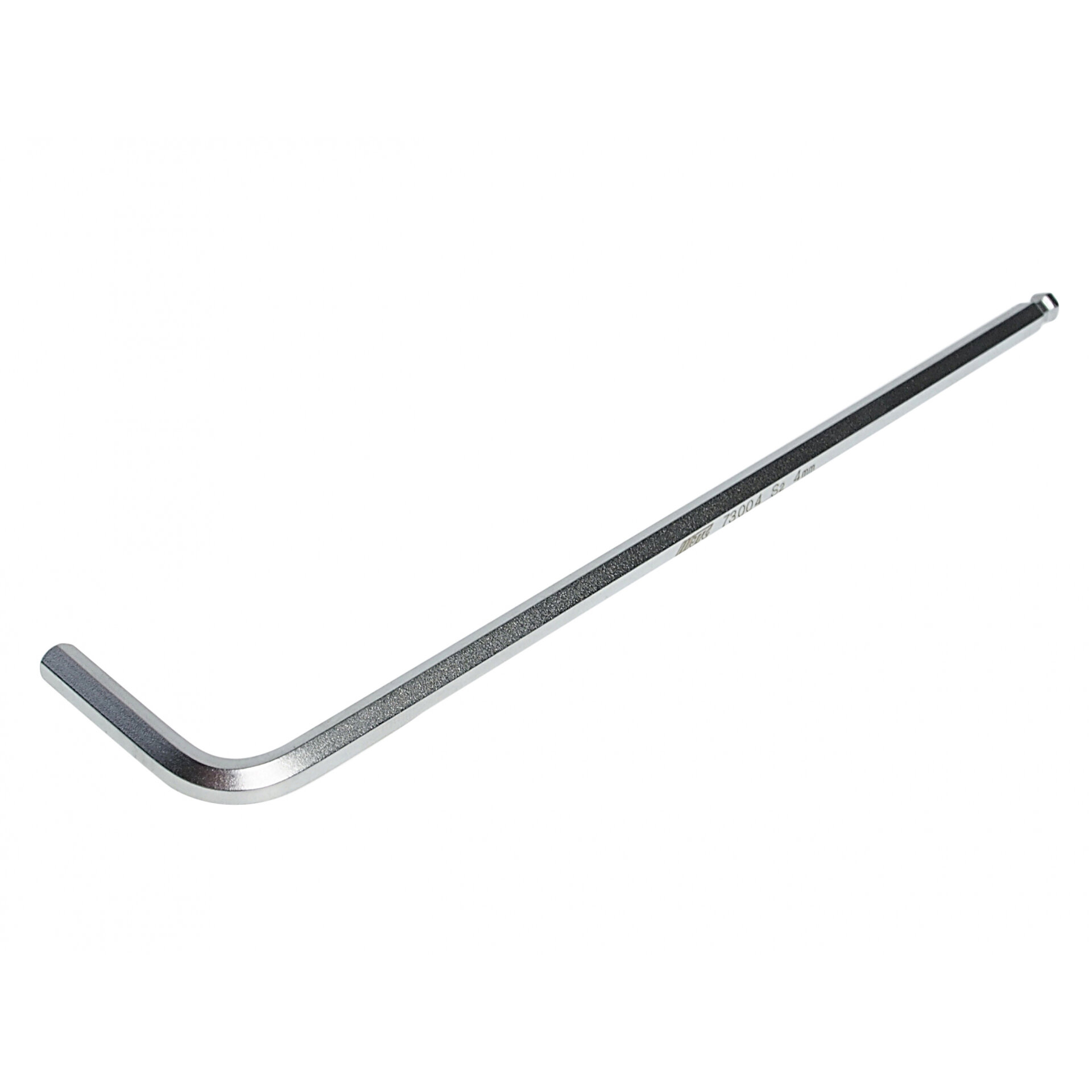 Ключ шестигранный Г-образный 4мм HEX шаровый экстрадлинный L=140мм, JTC JTC-73004 (1 шт.)