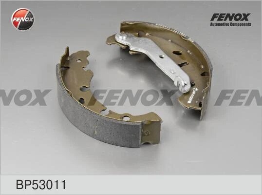 Колодки барабанные FORD Fiesta V 01-07/Fusion 02-> (203x38mm) FENOX BP53011 FENOX арт. BP53011