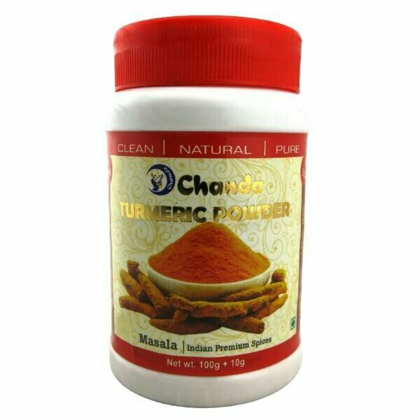 TURMERIC POWDER, Chanda (куркума молотая, Чанда), 100 г. + 10 г.