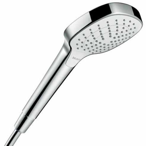 Ручной душ Hansgrohe Croma Select ЕсоSm 11 см, цвет: белый/хром Е Vаriо 26812400