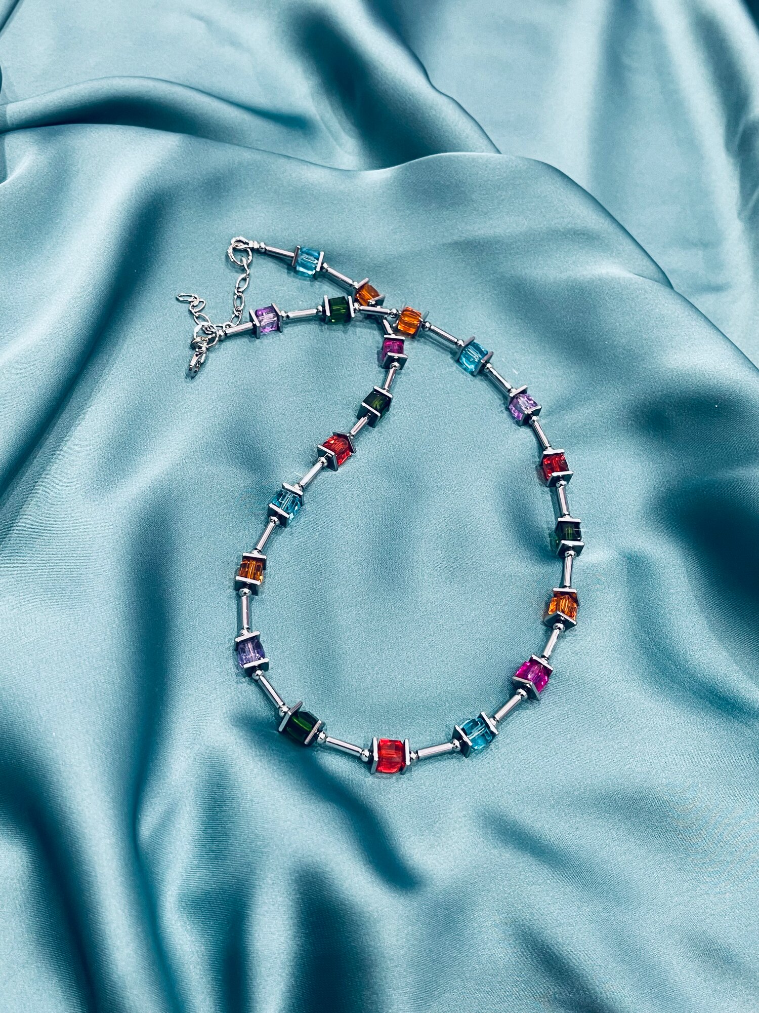 Колье, гематит