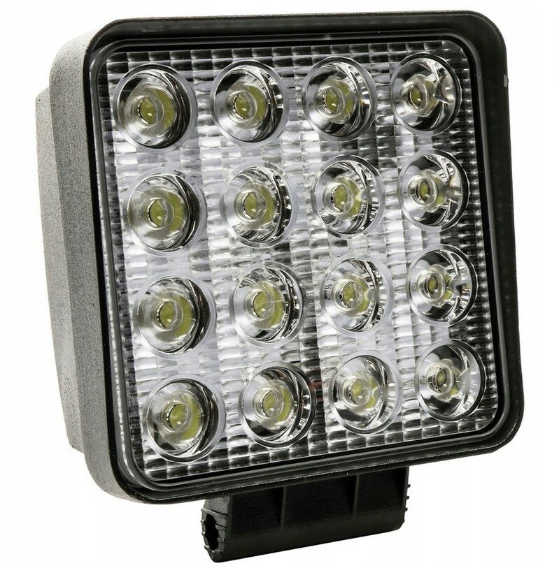 Фара дневного света 12 24 В 18 Вт 19 LED рассеиваемый свет 84 х 84 х 20 мм GL Grande Light GL8125