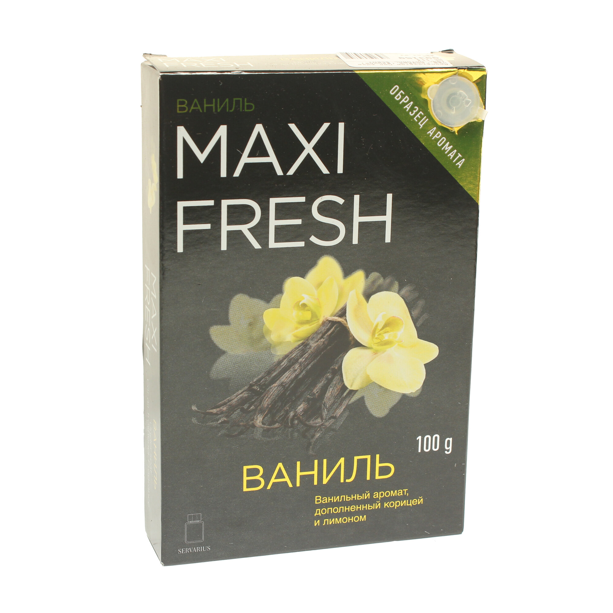 Ароматизатор воздуха MF-113 MAXI FRESH (ваниль) гелевый, под сиденье 100гр