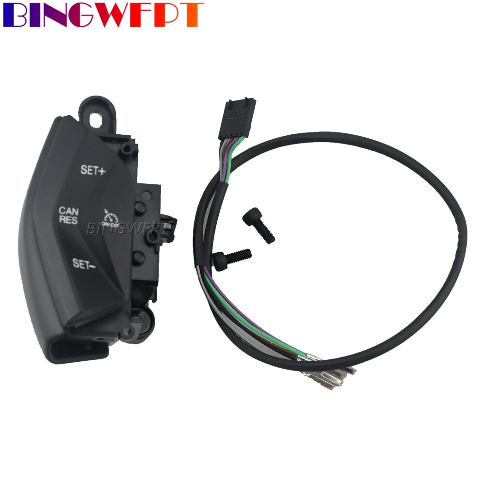 Комплект кнопок на рулевом колесе, автомобильный переключатель управления скоростью, система круиз-контроля для Ford Focus 3 2012-2014 для Kuga 2012-2015