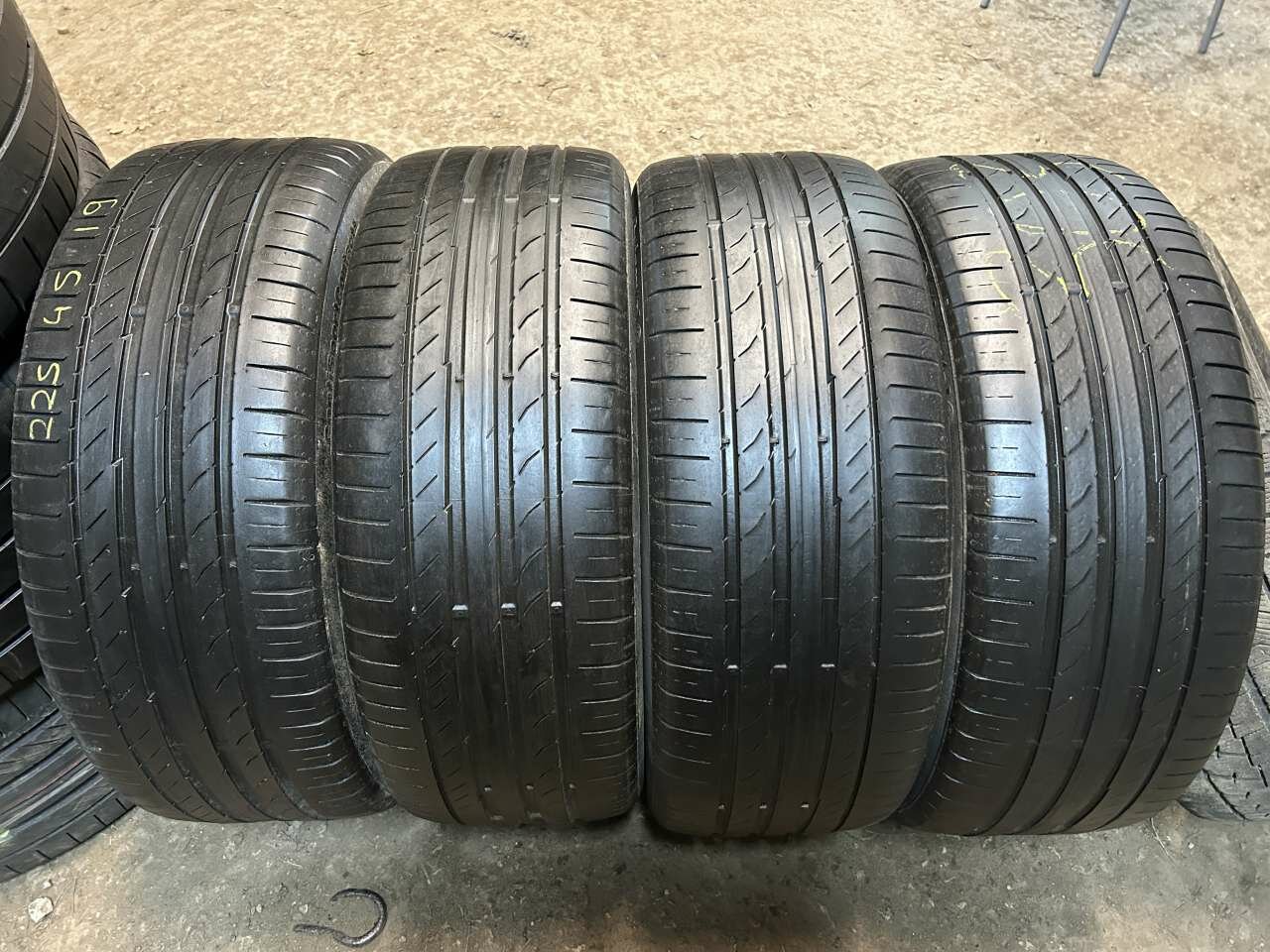 225/45 R19 96W Continental ContiSportContact 5 остаток:5 мм год:2015 арт:7d37a2f6