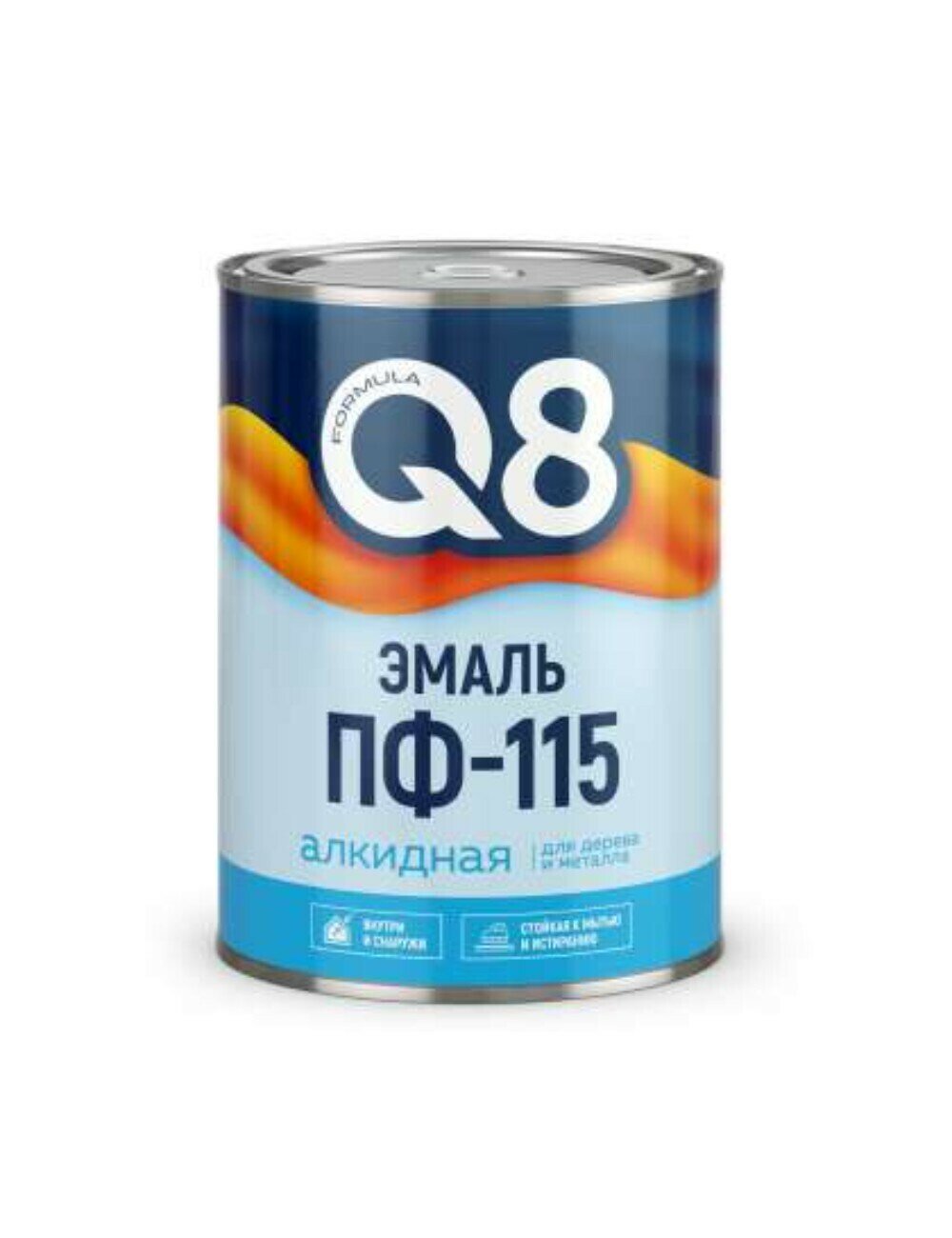 Эмаль Formula Q8 ПФ-115, желтая, 0,9 кг