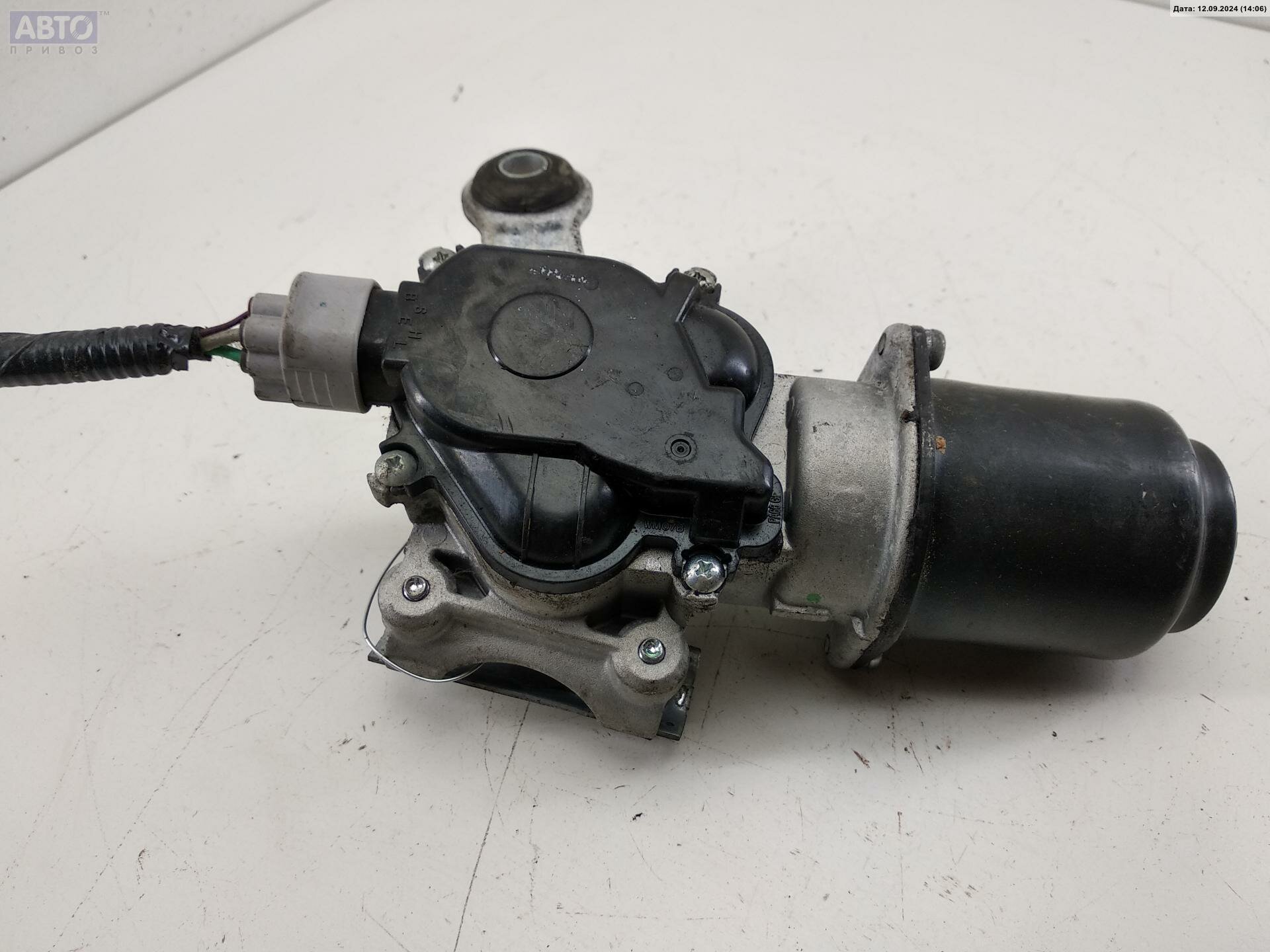 Двигатель стеклоочистителя переднего (моторчик дворников) Nissan Micra K13 (2010-2016)