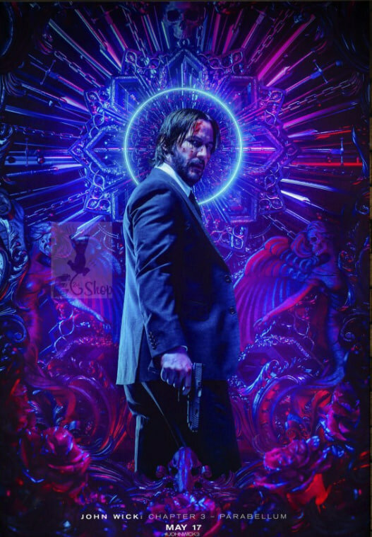 Кинопостер «Джон Уик» №3