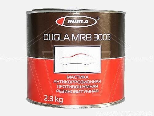 Мастика dugla mrb 3003 (антикор, противошум, резинобитум.) (2,3 кг) ж/б (dugla mrb 3003)