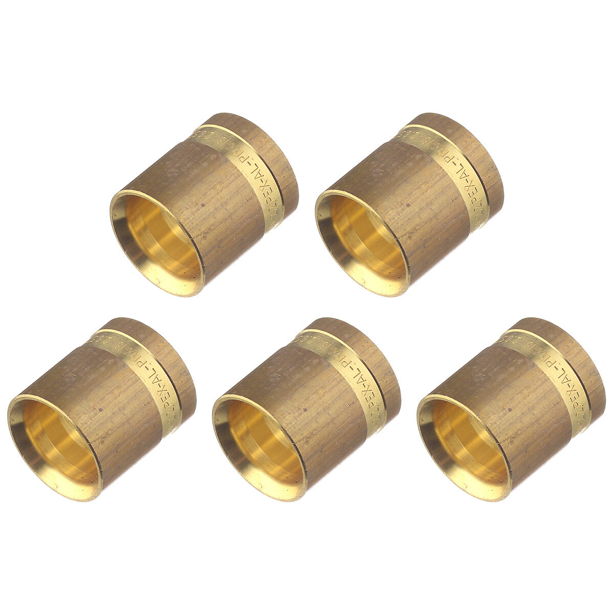 Гильза монтажная 16 мм латунная (5 шт.)