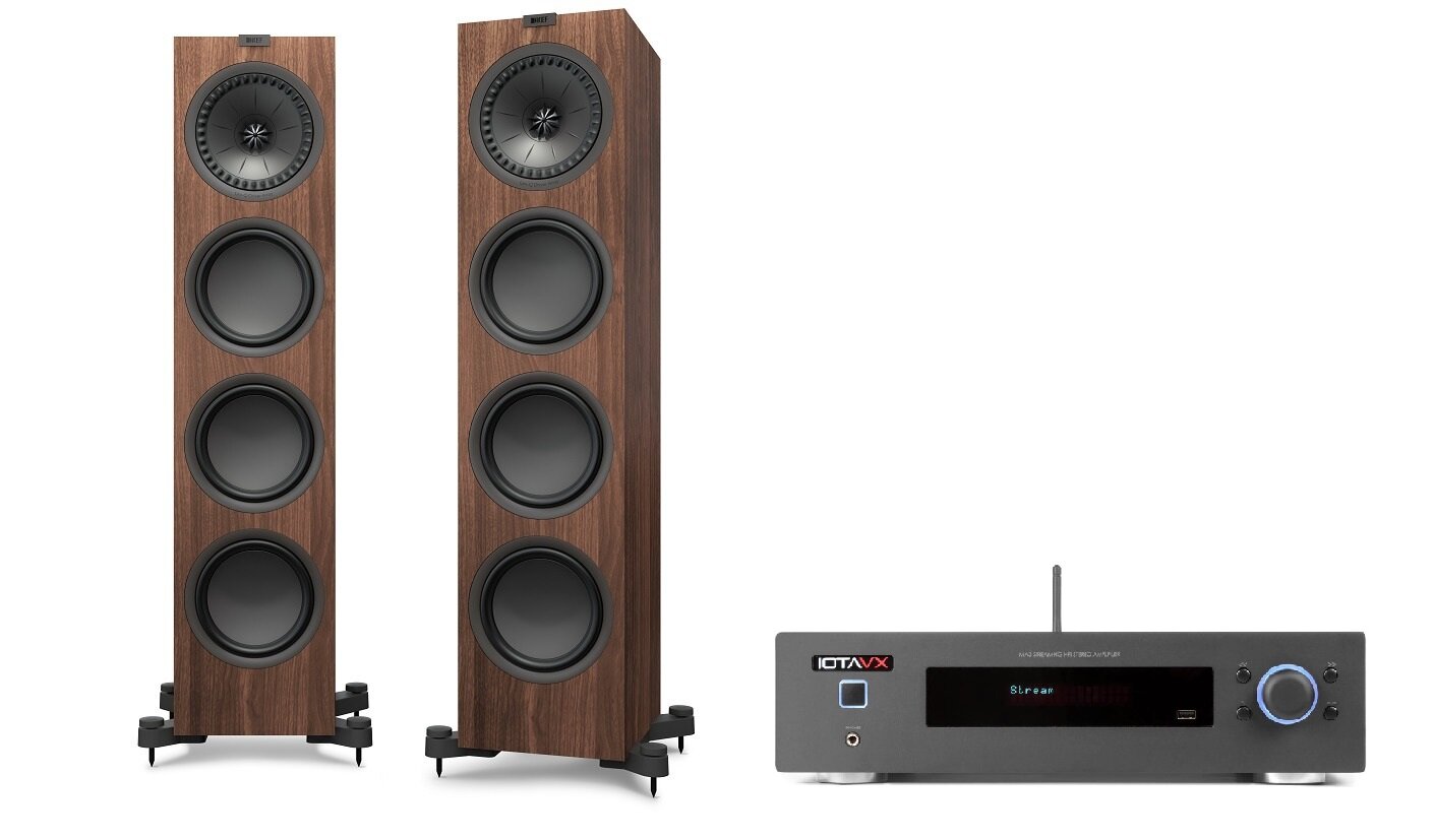Комплект IOTAVX MA3 + KEF Q950 Walnut