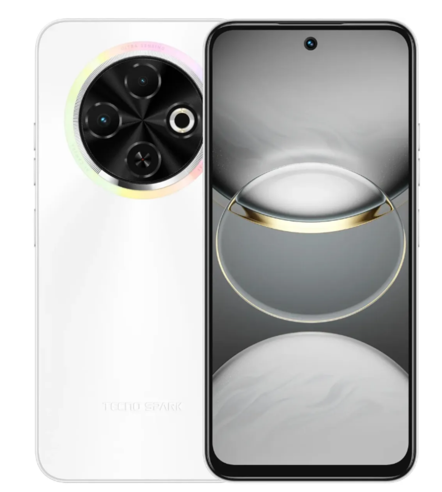 Смартфон Tecno Spark 30c 4/128GB Белый 2 sim 6.67″ цветной 2G, 3G, 4G (LTE) 5000 mAh