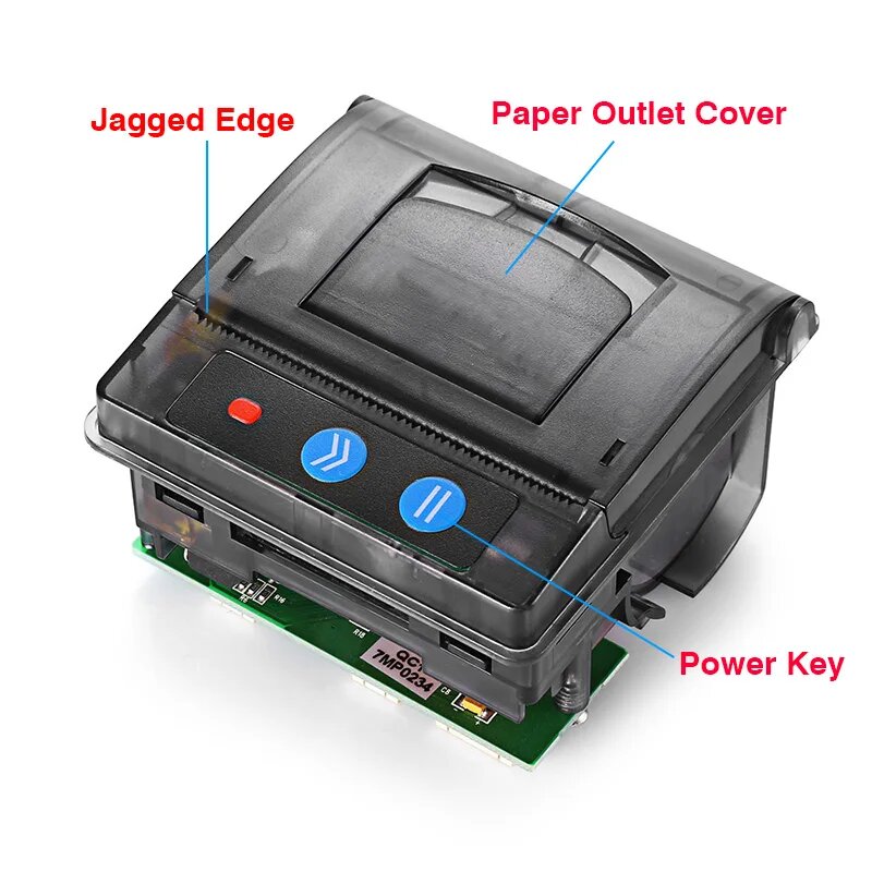 Термопринтер QR203 USB S232 TTL — фото 1
