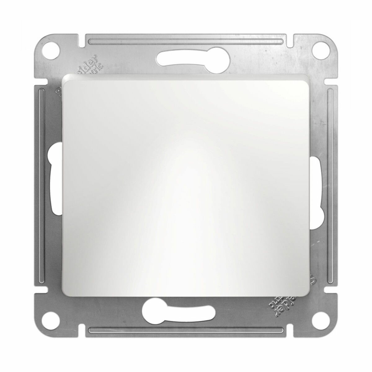 Вывод кабеля встраиваемый Systeme Electric Glossa, IP20, белый