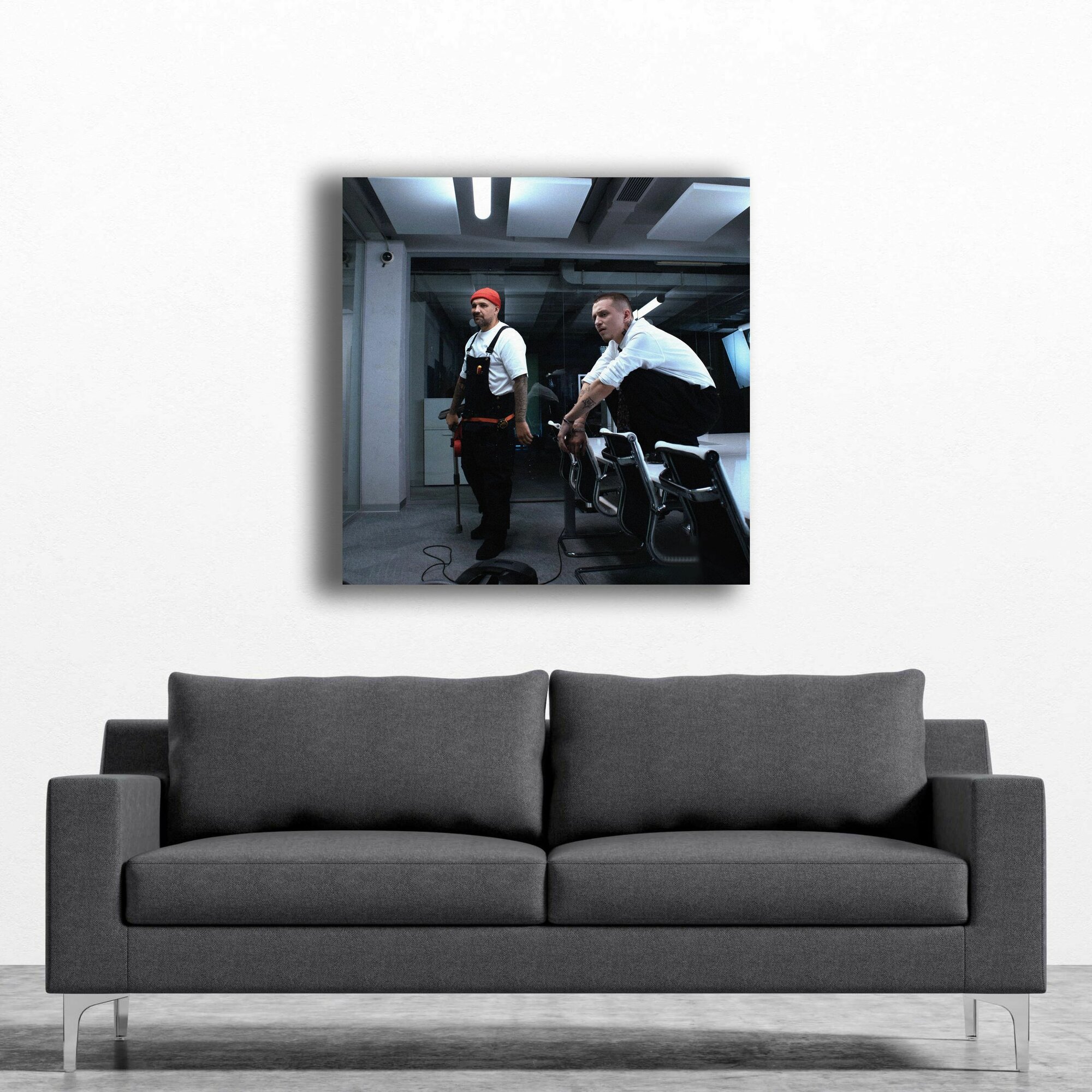 Интерьерная картина на холсте Whole Lotta Swag Баста 60*60