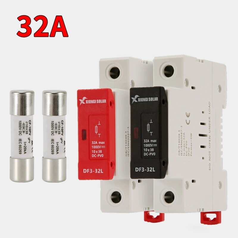 Предохранитель XIONGISOLAR DF3-32L 32A DC-PV