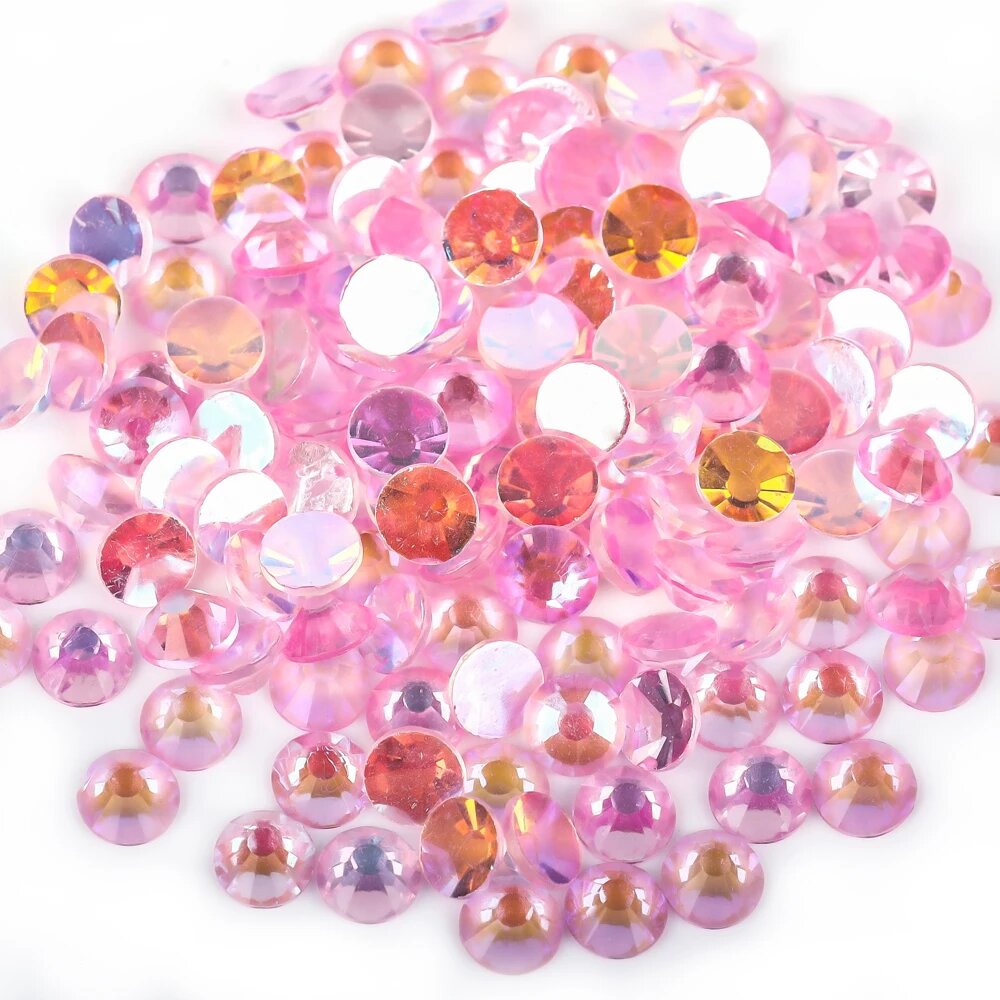 Стразы для ногтей Aurora Series, розовый, Lt. pink Aurora