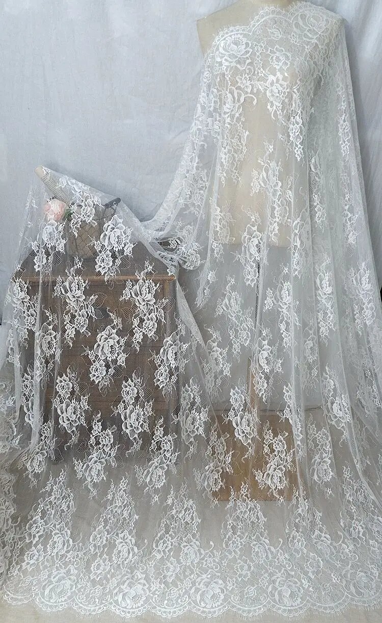 Кружевное полотно 150см, цвет Width 150cm