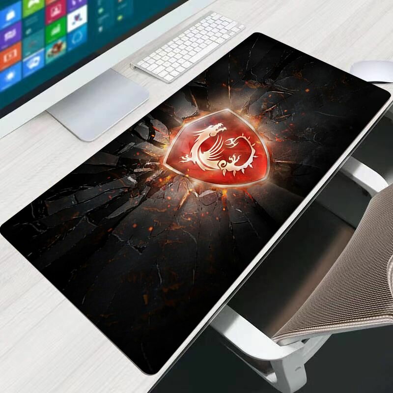 Игровой коврик MSI Universal Gaming Mat, нескользящая поверхность, 40х90см