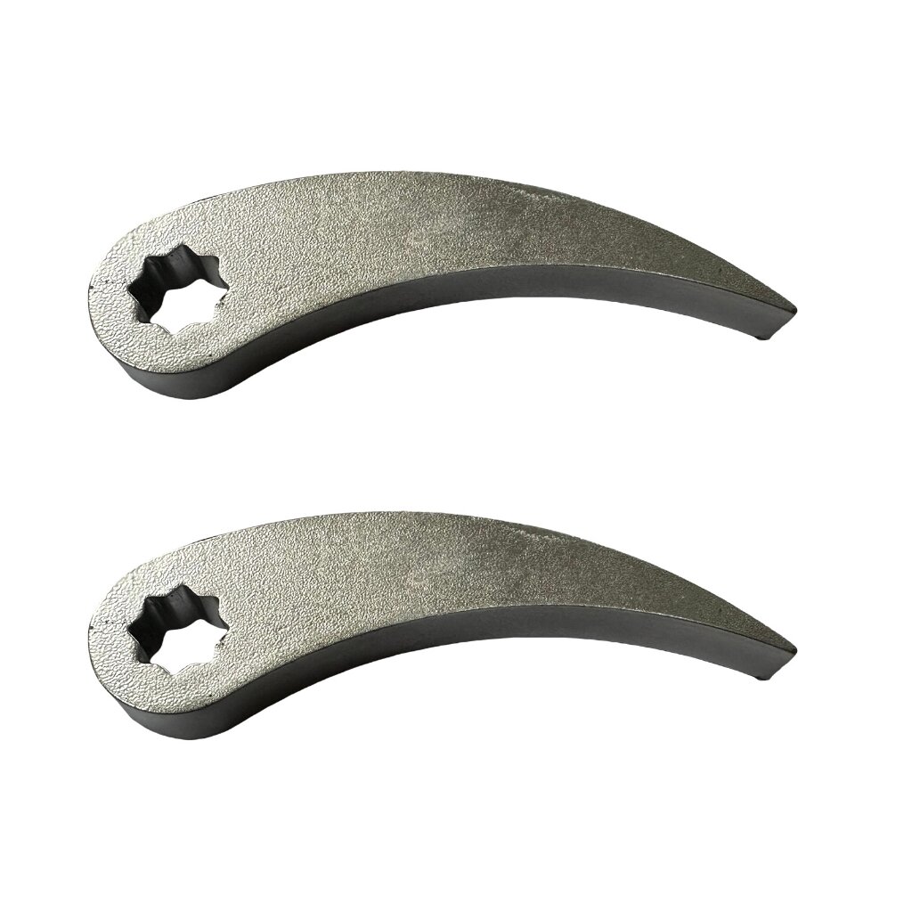 2шт Ломы Переходная Головка Монтировка Гаечный Ключ Переходная Головка Снятие Половинных Валов Инструмент Для Ремонта Автомобиля Подходит 1/2 3/8 дюйма Приводной Храповик