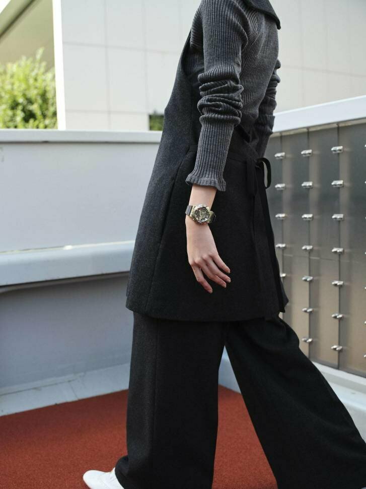 Наручные часы CASIO, золотой/коричневый — фото 1