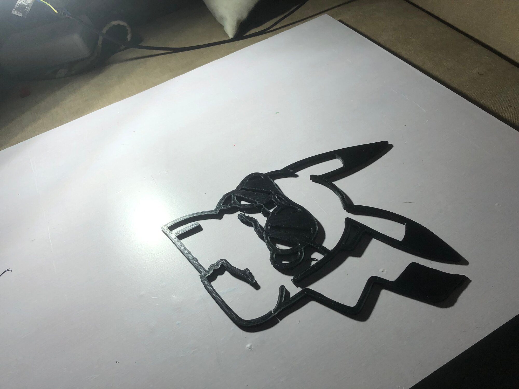 Декоративное панно "Pokemon Пикачу", высота 4 см, ширина 18см