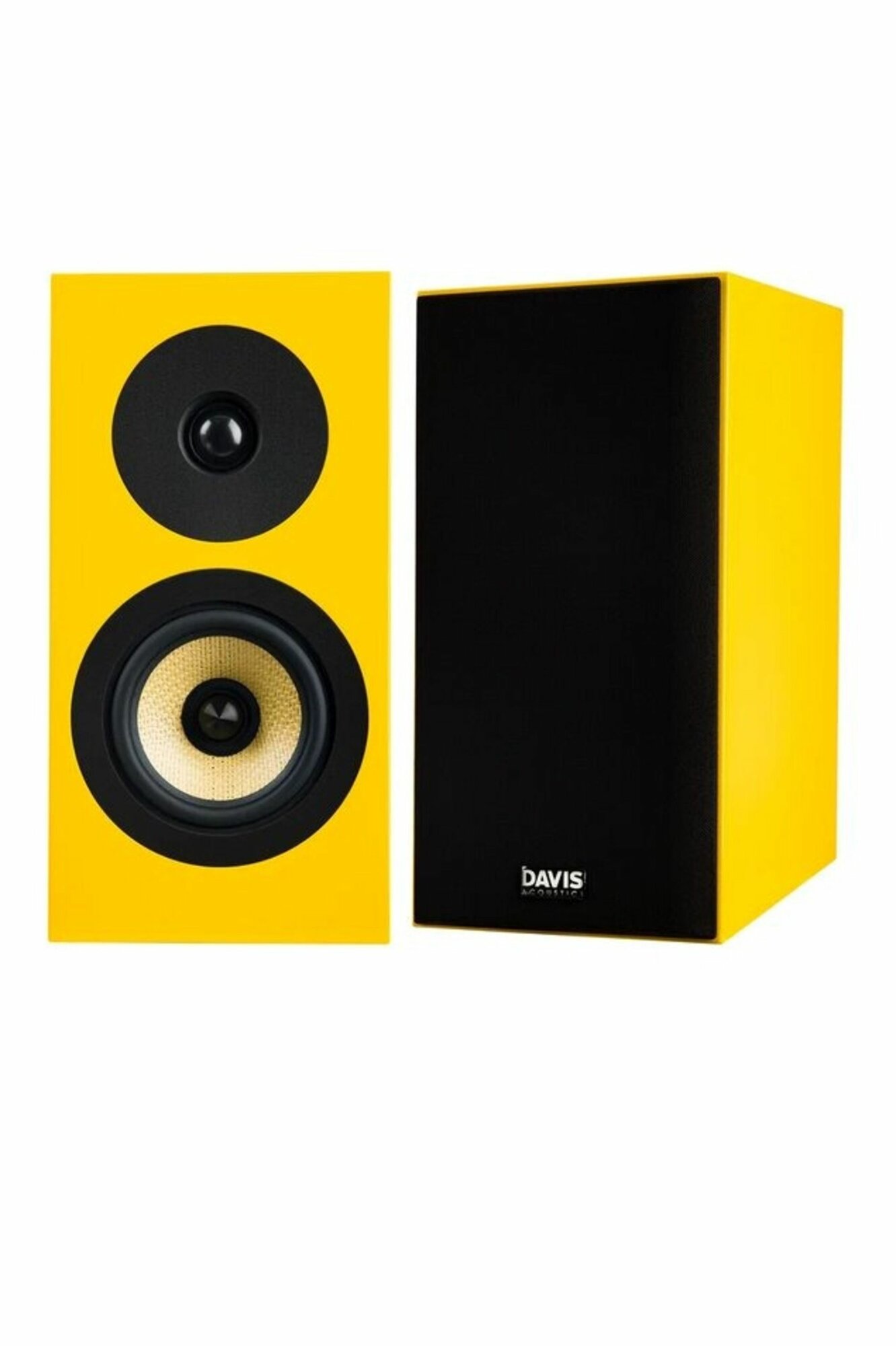 Полочная акустика Davis Acoustics Courbet 3 Yellow Gloss