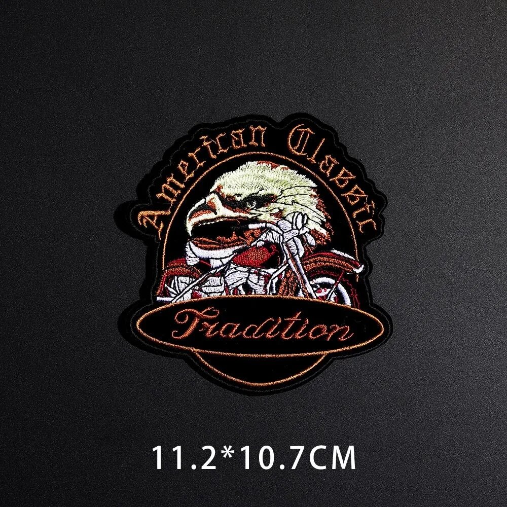 Eagle Motorcycle вышитая нашивка