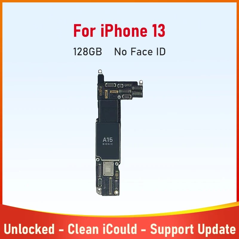 Материнская плата iPhone 13 128GB No Face ID, разблокирована
