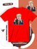 Футболка Трамп, размер L, красный
