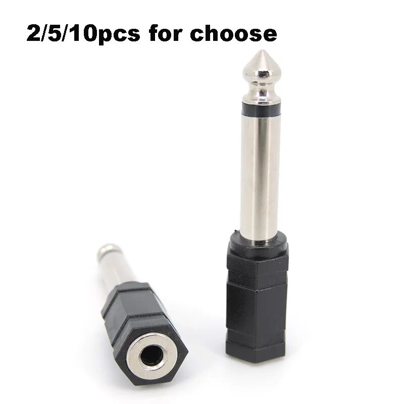 Аудиоконвертер 6,35 мм на 3,5 мм R23 5pcs