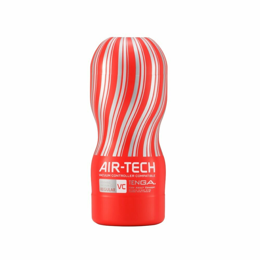 Мастурбатор Tenga Air-Tech VC - Красный, 15.5 см, силикон, диаметр 6.9 см
