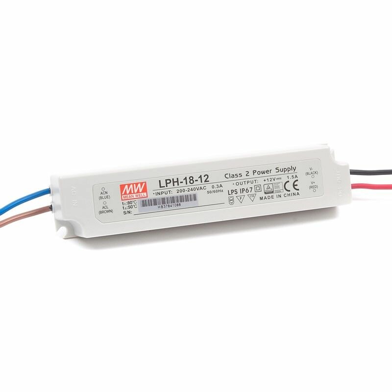 LED-драйвер AC-DC Mean Well LPH-18-12