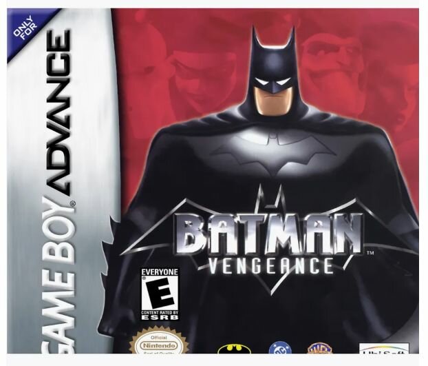 Игровой картридж Batman Vengeance (Месть Бэтмена) GBA, рус. версия (Platinum) (64M)