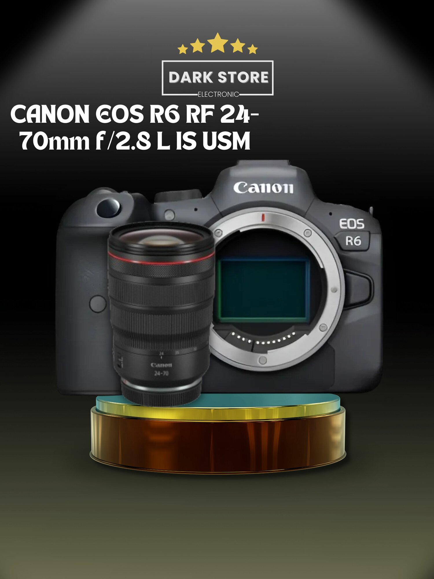 Фотоаппарат CANON EOS R6 MARK II KIT RF 24-70mm f/2.8 L IS USM
