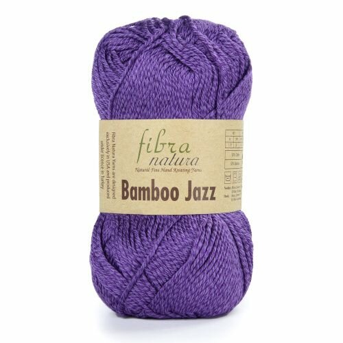 Пряжа Fibra Natura Bamboo Jazz 230 (5 мотков по 50г/120м) фиолетовый
